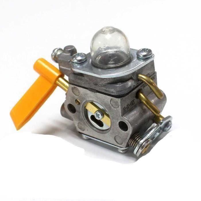 Carburateur + joint + pompe d'amorçage + tuyau pour tondeuse et ...
