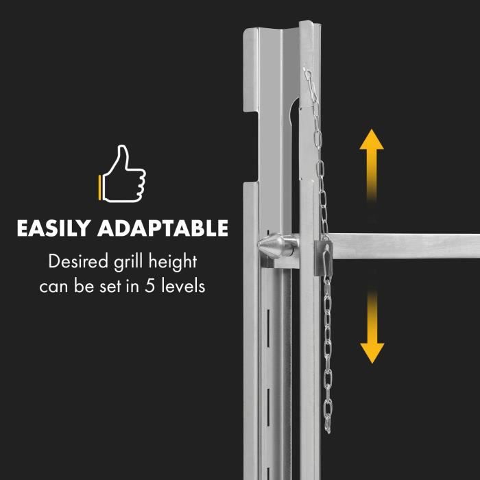 Barbecue à cochon de lait - Klarstein Sauenland Survivor - méchoui ...