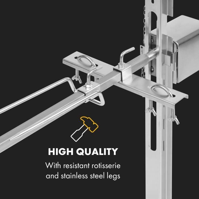 Barbecue à cochon de lait - Klarstein Sauenland Survivor - méchoui ...