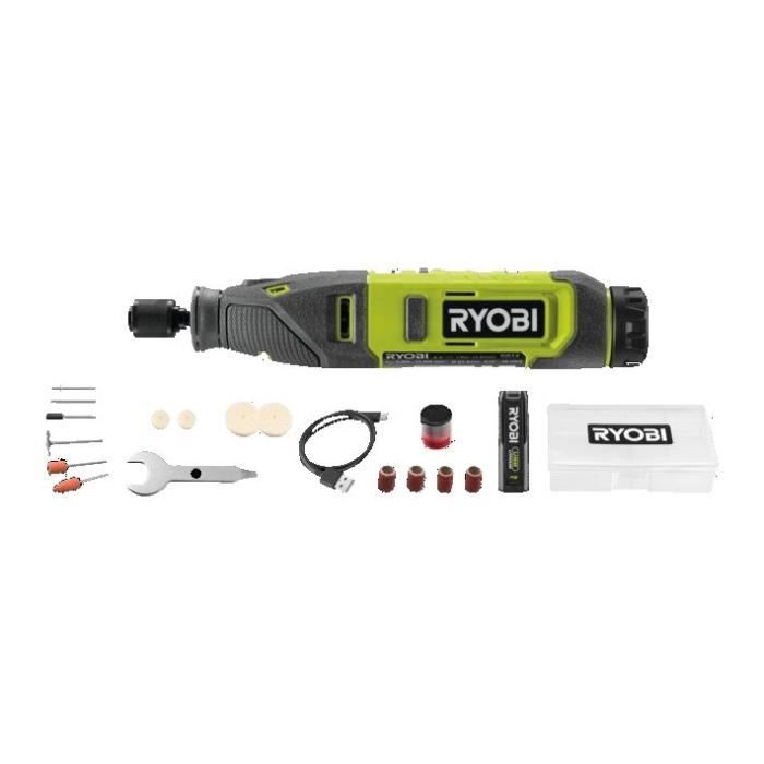 Mini-outil multifonction 4V - RYOBI - RRT4-120GA15 - 5 000-25 000 tr ...