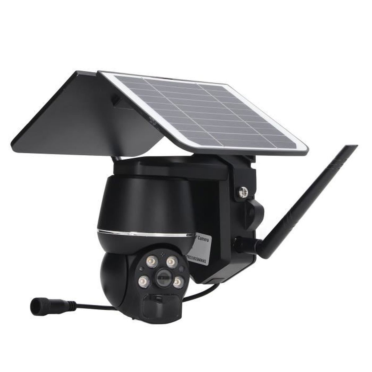 AUN Caméra extérieure sans fil Caméra à énergie solaire 1080P Caméra de ...