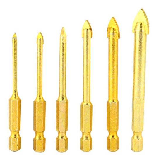 GOTOTOP Hex Shank Drill Bits, Triangular Drill Bits, High Speed Steel ...