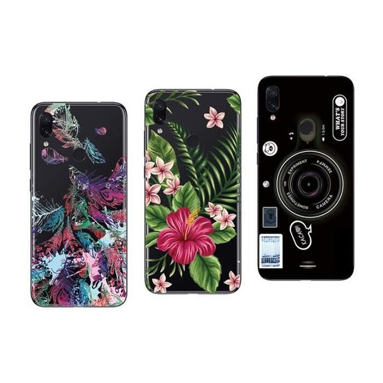 Coque - Xiaomi - Redmi Note 7 - Souple - Résistante Anti Choc ...