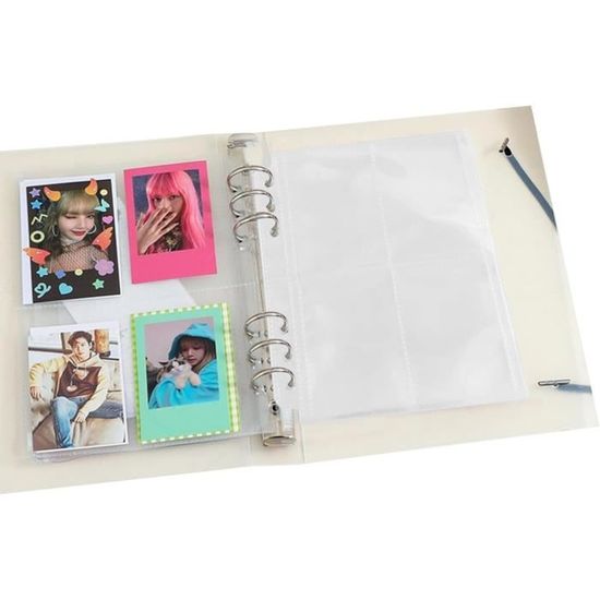Cartes photo, Album à feuilles mobiles Classeur photo étanche 3 pouces ...