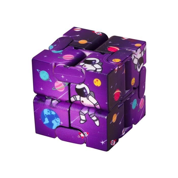 Jouet anti-stress Infinity Cubes Space Fidget Cubes - ALLOWITH - Violet ...