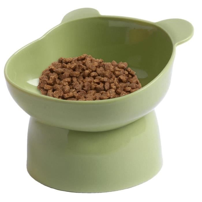 Bol pour chat - Gamelle - Incliné à 45° - Antidérapante - Plastique ...