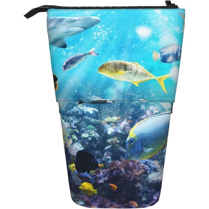 Green Clever Monkey Trousse À Crayons Rétractable Avec Imprimé Singe ...