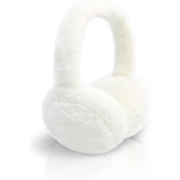 Cache Oreilles Femme Hiver Pliables Cache Oreille Fille Fourrure Chaud ...