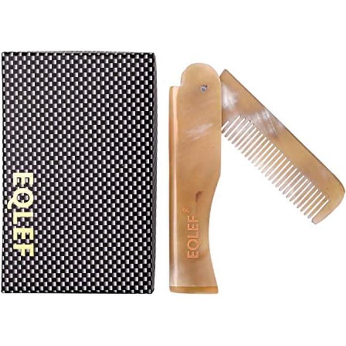 Peigne En Corne Yak Pliable Elegant Pochette Yack Corne Peigne Peigne ...