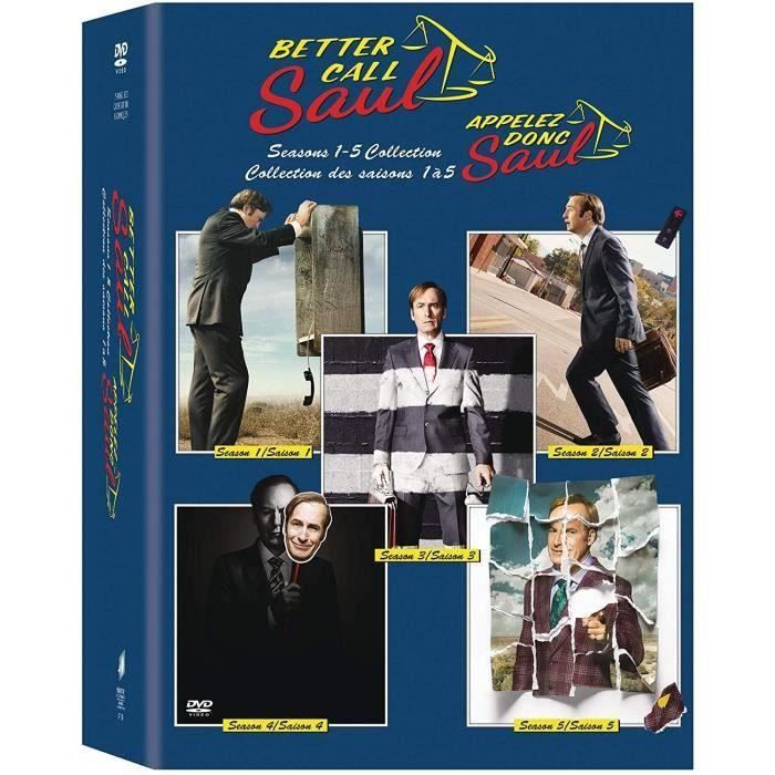 DVD - Better Call Saul - Saisons 1 à 5 - Coffret - Tous publics ...