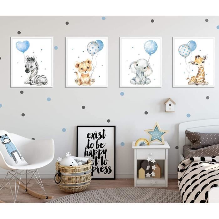 Poster de chambre d'enfants–Images de chambre de bébé–Décoration dans ...