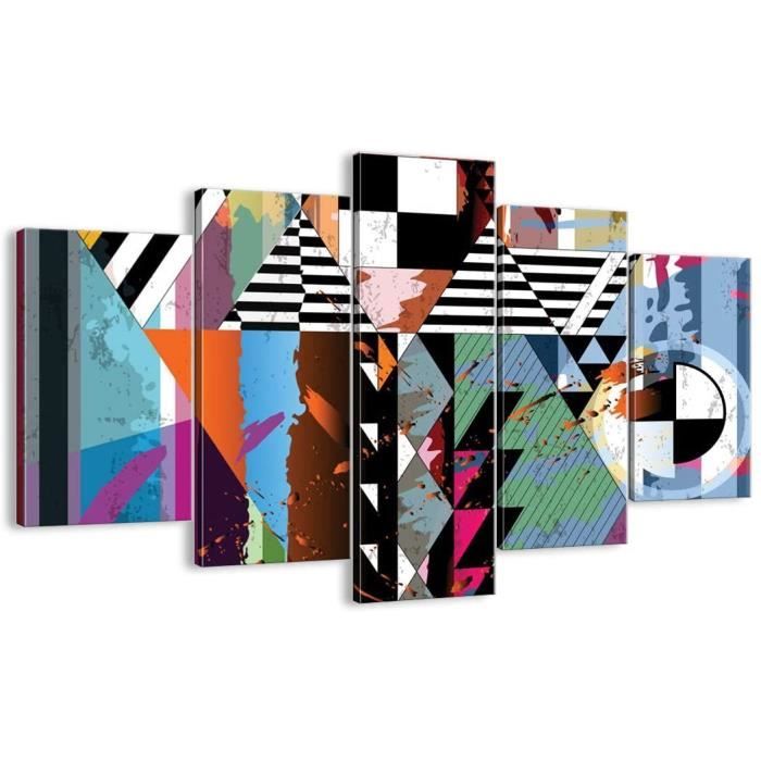 Décoration Murale - Triptyque Mural avec Un Nombre Différent D'élément ...