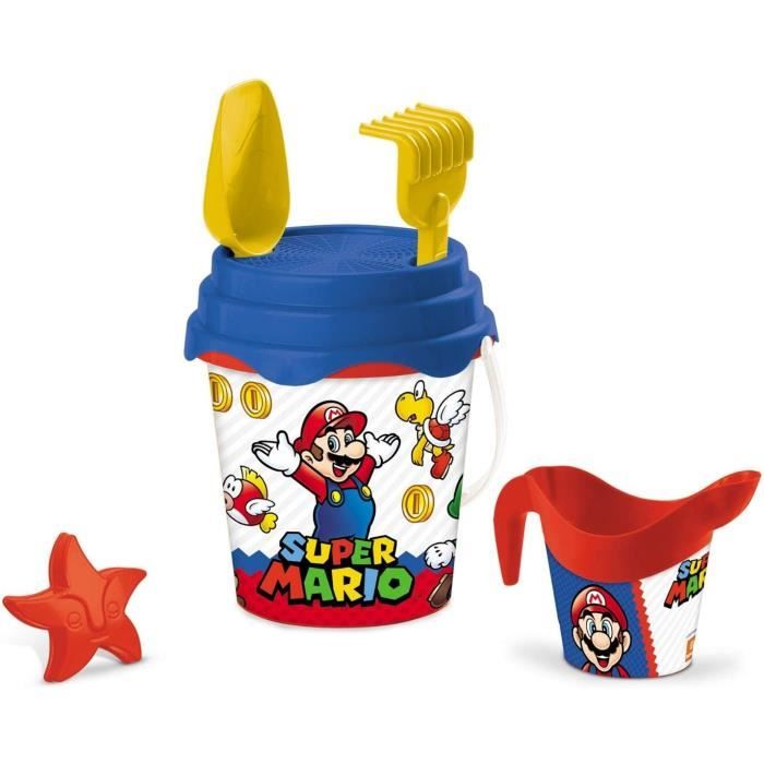 Mondo28613 Super Mario Bucket Mondo Set Plage Seau Renew Toys et ...