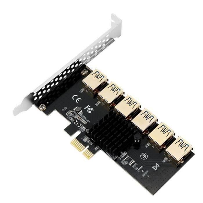 Carte de Port USB Interne PCI pour Btc Miner Machine Support OS Linux ...
