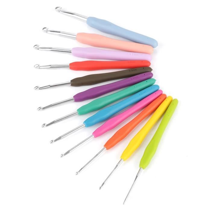 Duokon Kit de crochets au crochet Ensemble de crochets Easy Hand Snap ...