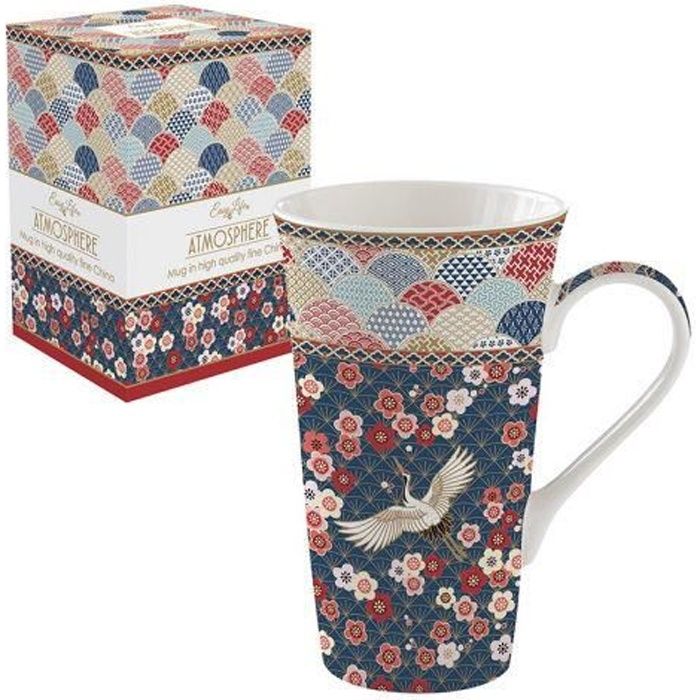 EASY LIFE Coffret 1 mug XL (600ml) en porcelaine OKINAWA - Cdiscount Maison