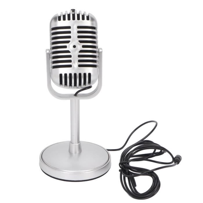 Fdit microphone pour ordinateur Microphone filaire 3,5 mm Microphones ...