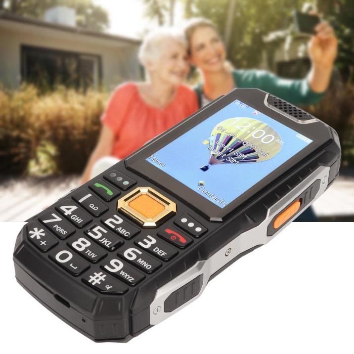 Téléphone Portable Senior À Double Carte Téléphone Portable Senior 2G ...