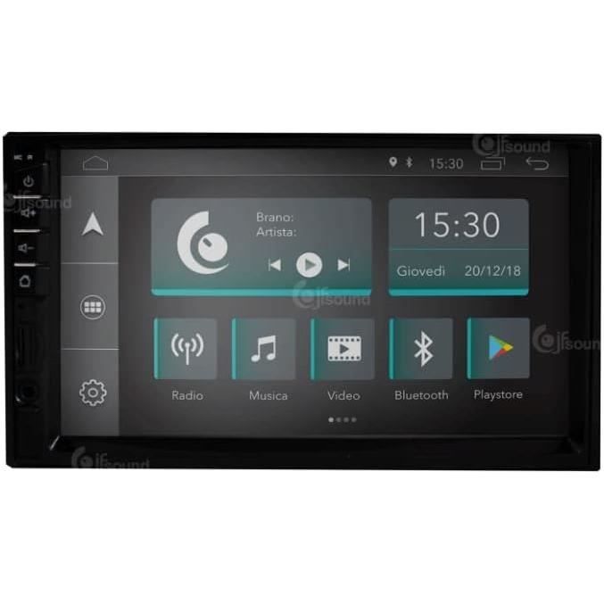 Autoradio Universel 2 Din Android GPS Bluetooth WiFi Dab+ Touchscreen 7 ...