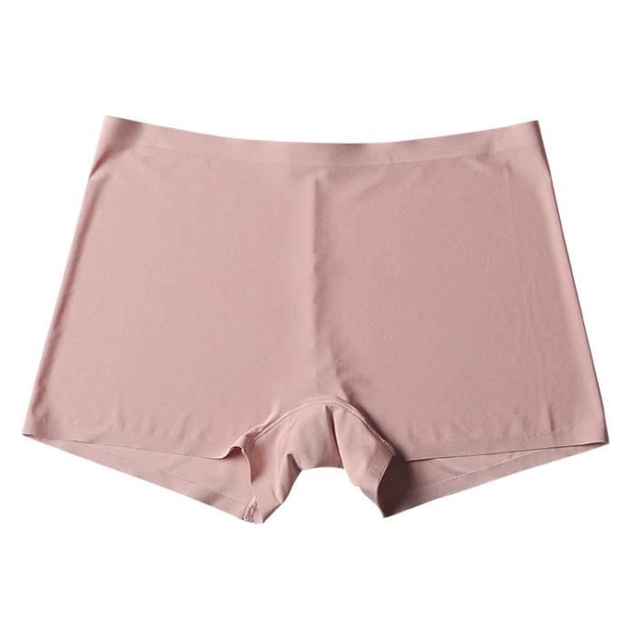Sous-vêtement,Culotte courte de sécurité pour femmes,sous-vêtement en ...