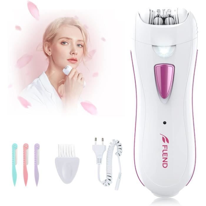 Epilateur Electrique Femme, Épilateur Facial Et Épilation Du Corps ...
