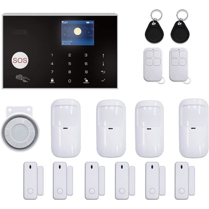Système D'Alarme Wi-Fi G30 Système D'Alarme De Sécurité Wifi Tuya Gsm ...