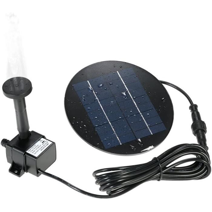 Pompe À Eau De Fontaine De Panneau Solaire De Silicium Polycristallin De 9V-2W, Pompe Sans ...