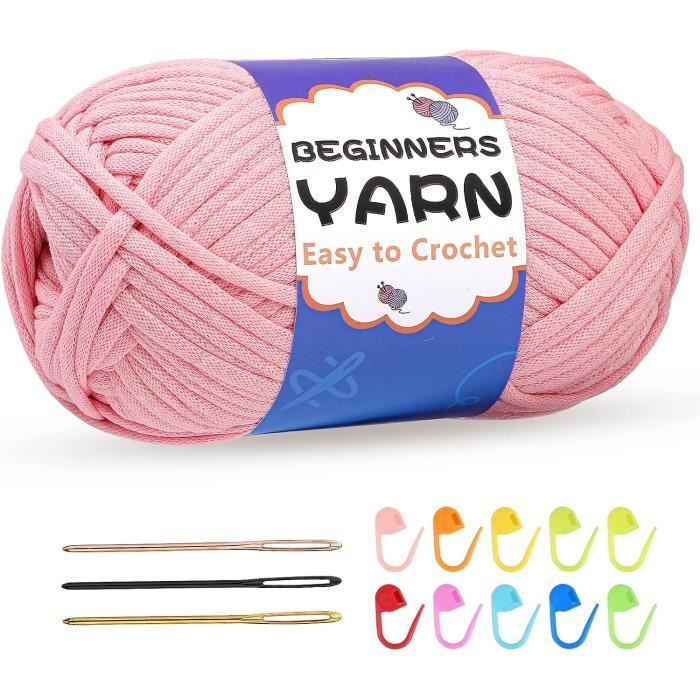 Fil Pour Crochet, Tricot, Fil À Crochet Pour Débutants Avec Aiguilles ...