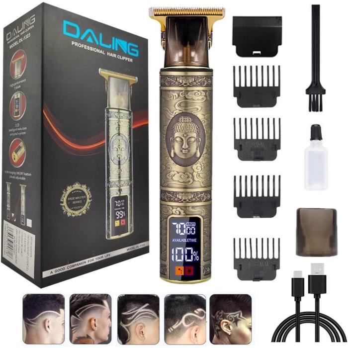 Tondeuse À Cheveux Professionnelle Et Rasoir Homme Machine À Décaper Et ...