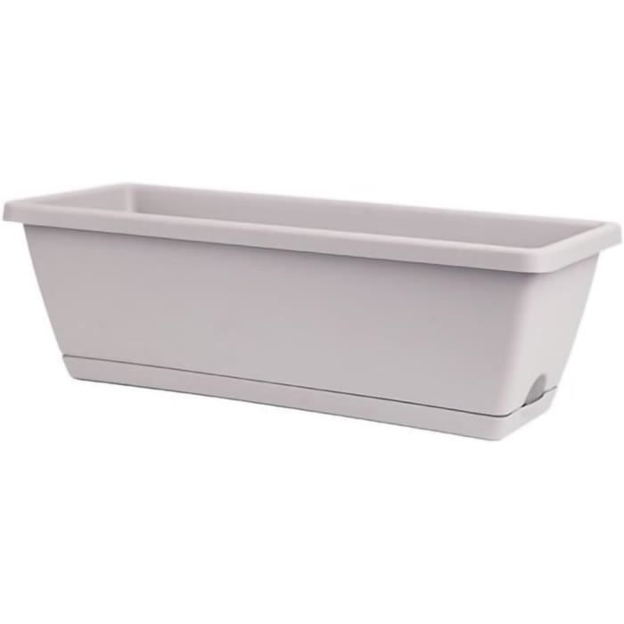 Bac de plantation de fleurs et légumes, pot de plantation rectangulaire ...