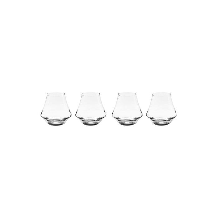 Lot de 4 Verres à Whisky "Arome" 29cl Transparent - Cdiscount Maison