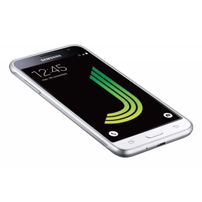 Samsung J320 Galaxy J3 (2016) Blanc - Cdiscount Téléphonie