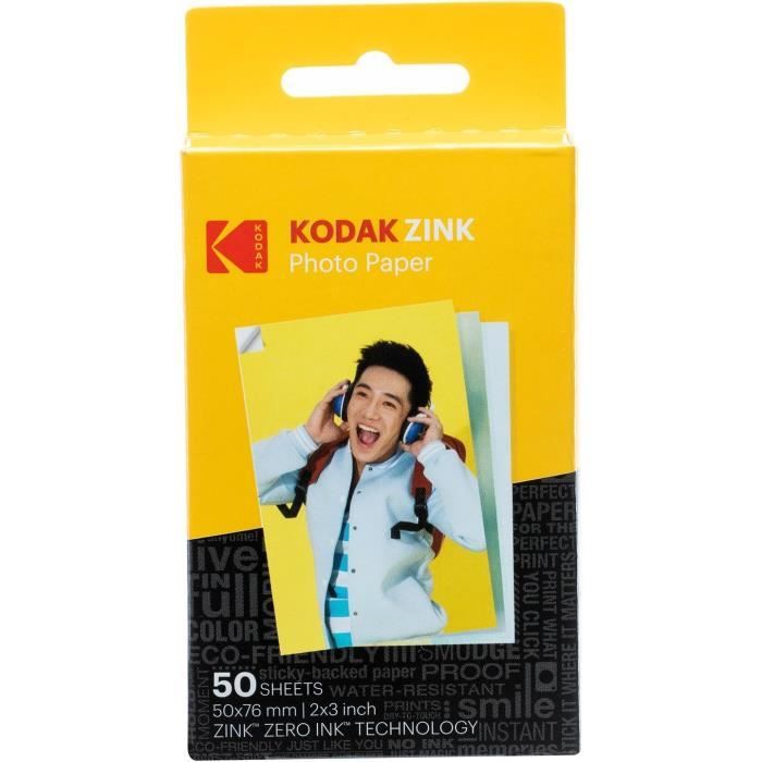 KODAK Step Imprimante , Imprimante ZINK Zero Ink mobile sans fil et ...