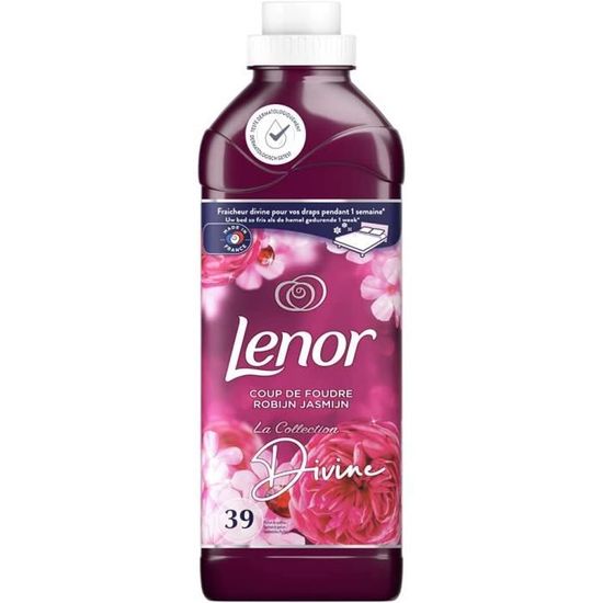 Lenor Coup de Fou e Divin Adoucissant 39 Lavages, 897 ml[2151] - Cdiscount Electroménager