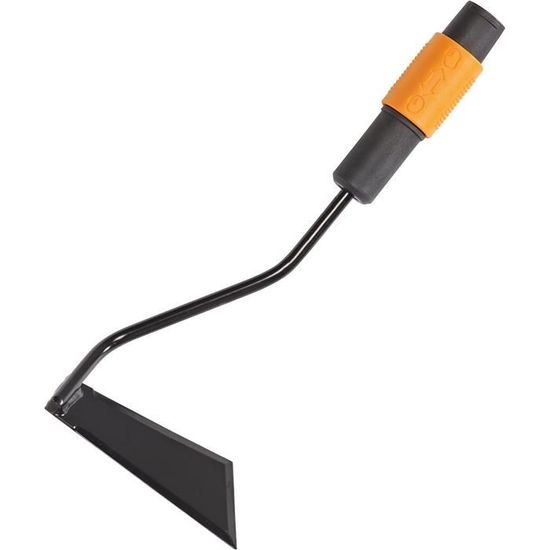 Binette Quikfit - Largeur 13 cm - Acier Noir/Orange - Cdiscount Jardin