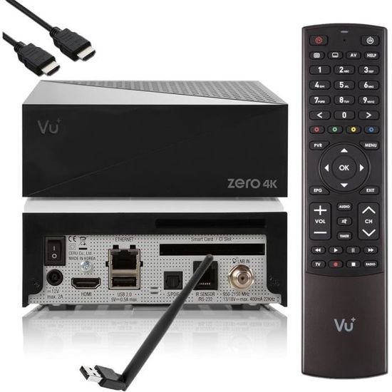 Récepteur VU+ Zero 4K UHD E2 - CE GRAND PEUT ÊTRE PETIT - Cdiscount TV ...