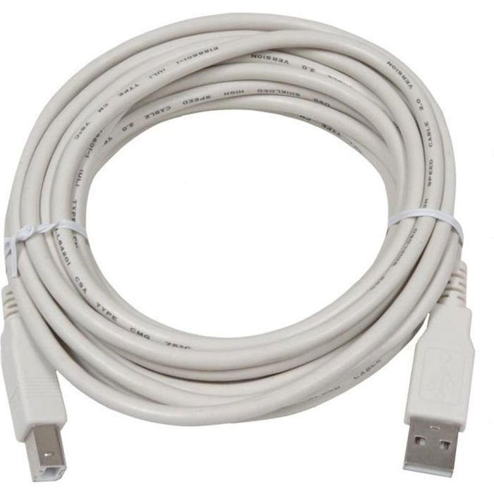 CABLE - CONNECTIQUE POUR PERIPHERIQUE Câble cordon pour imprimante USB ...