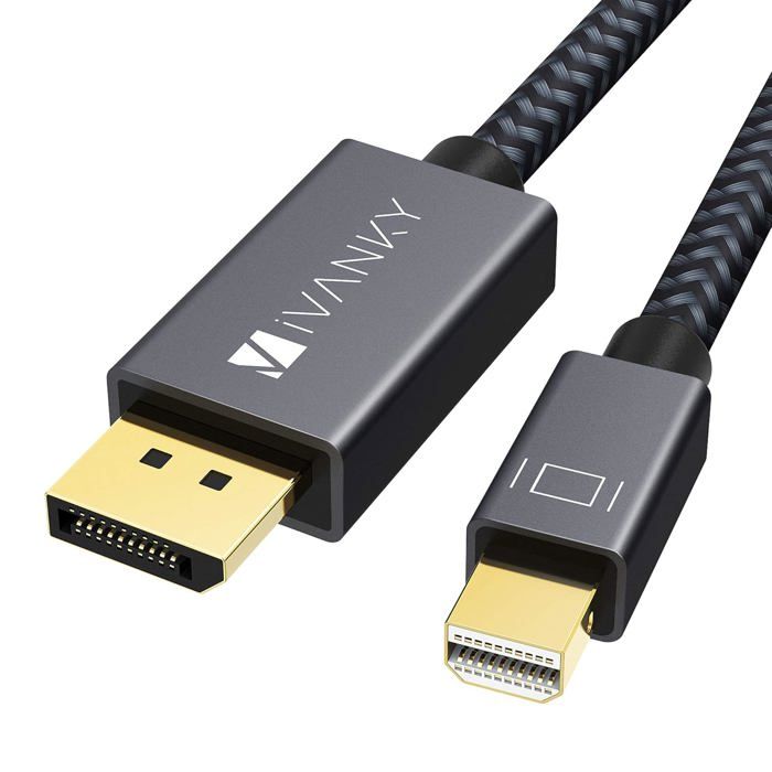 Câble Mini DisplayPort vers DisplayPort 4K 60Hz - Haute Définition, 1m ...