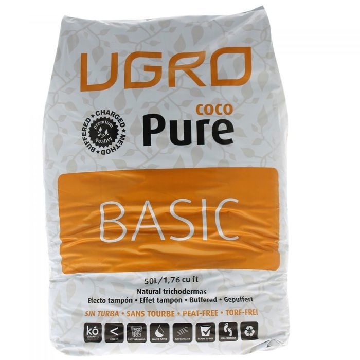 Pure Coco BASIC 50 litres - UGRO - Cdiscount Jardin