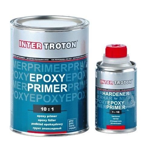 INTER TROTON Apprêt Époxy 2K 10: 1 - 1,0 Litre - durcisseur compris ...