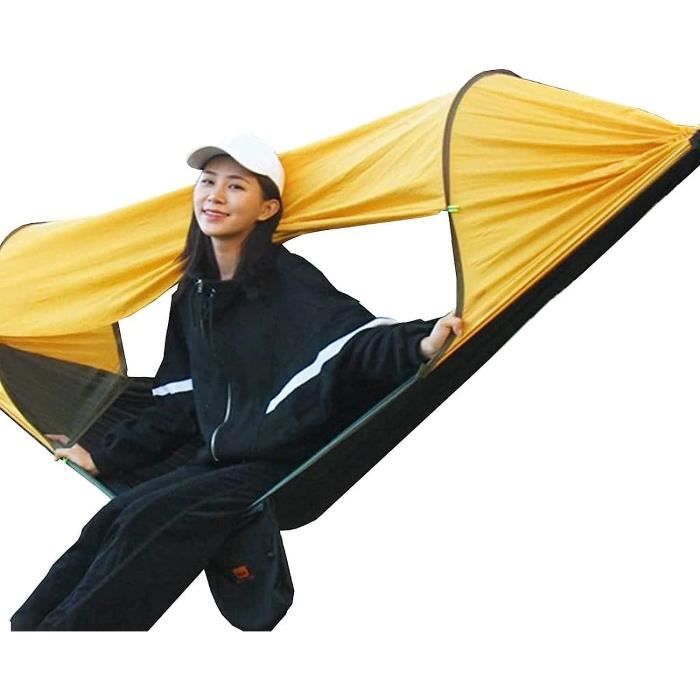 Parachute Hamacs Camping Hamac avec Filet, Double, Extérieur Portable ...