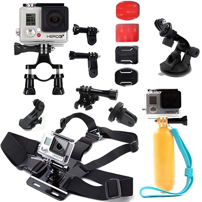 IBROZ Pack accessoires pour GoPro Hero 5,4,3,3+,2,1 - Cdiscount ...