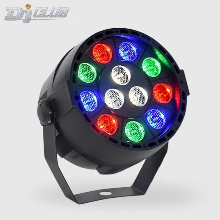Par led 12x3w - Éclairage à Led RGBW pour Dj de Mariage et Spectacle de ...
