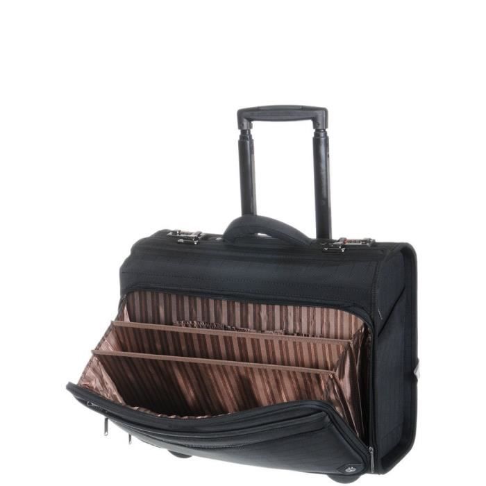 Pilot Case à roulettes DAVIDT'S D259305 Noir - Cdiscount Bagagerie ...