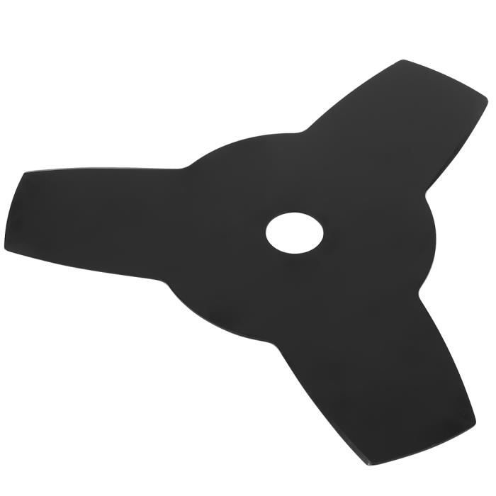 Fafeicy Lame de débroussailleuse 2.0mm 3 dents en acier au manganèse débroussailleuse coupe ...