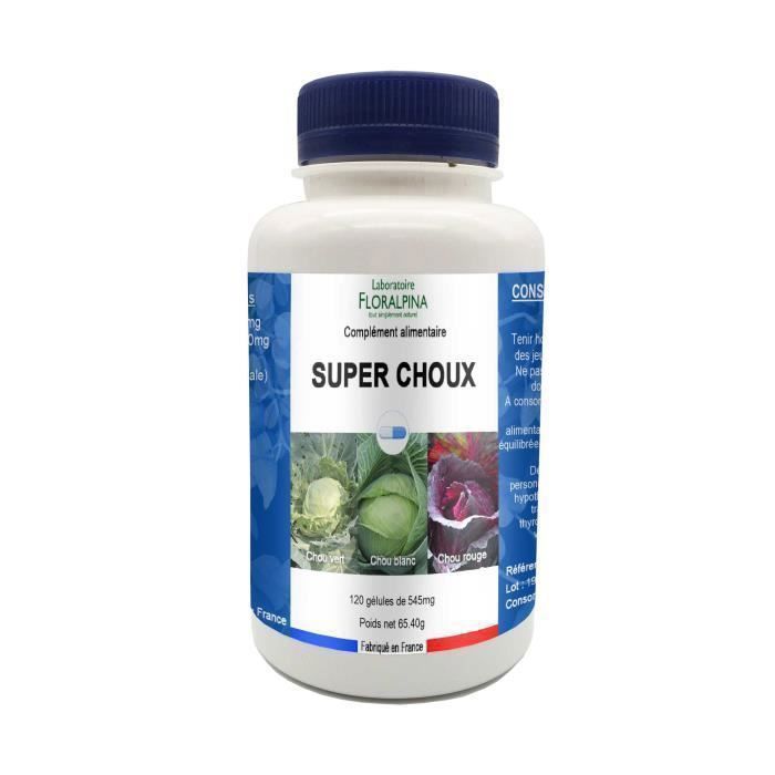 Super choux 120 gélules - Cdiscount Santé - Mieux vivre