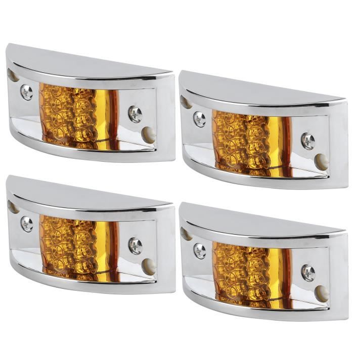 Garosa feux de gabarit latéraux 12LED 4 pièces feu de position latéral ...