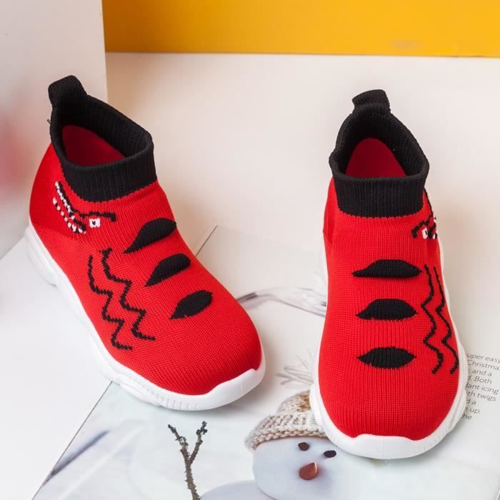 Enfant en bas âge infantile enfants bébé filles garçons maille semelle ...