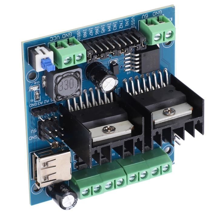 Module de pilote - MXZZAND - L298N - 4 Canaux - 2A - PCB - Contrôle ...