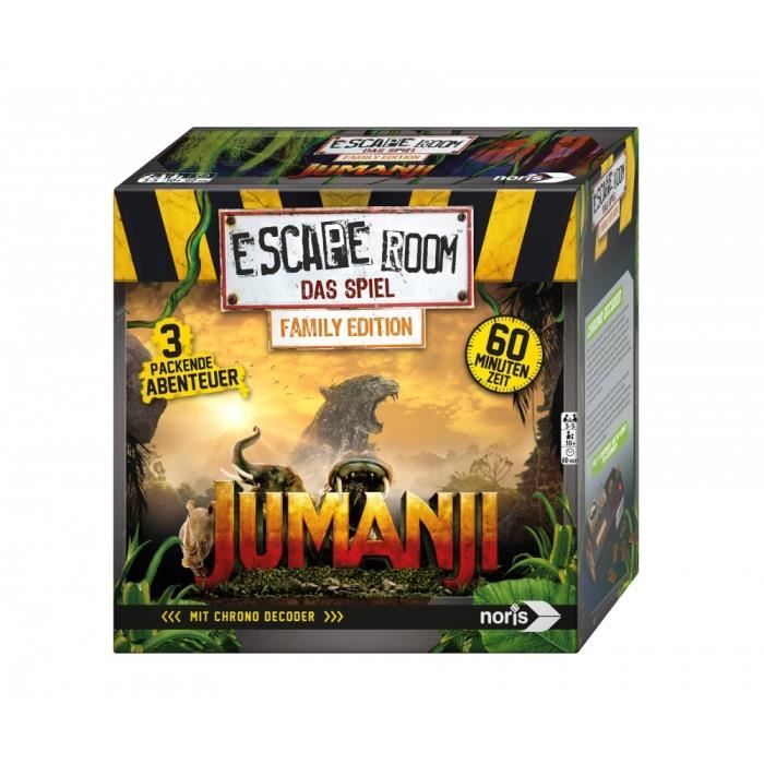 NORIS 606101837 ESCAPE ROOM LE JUMANJI AVEC 3 CASES ET DECODEUR CHRONO ...